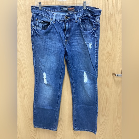 denigma | Jeans | Relaxed Fit Distressed Blue Jeans | Poshmark